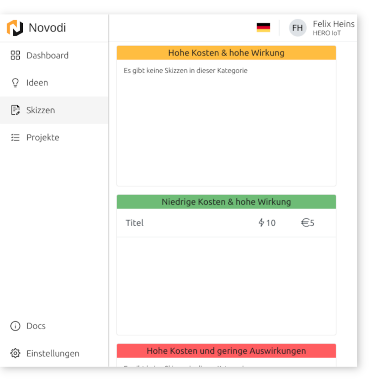 Novodi - Mehr schneller schaffen